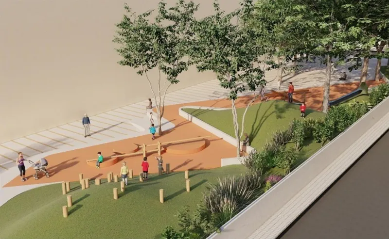 Zaidia, el barrio lleno de parques y jardines